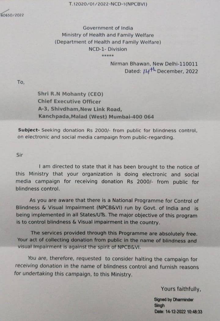 Modi Govt Warns 2 NGOs Seeking Donations From Citizens, Letters Show